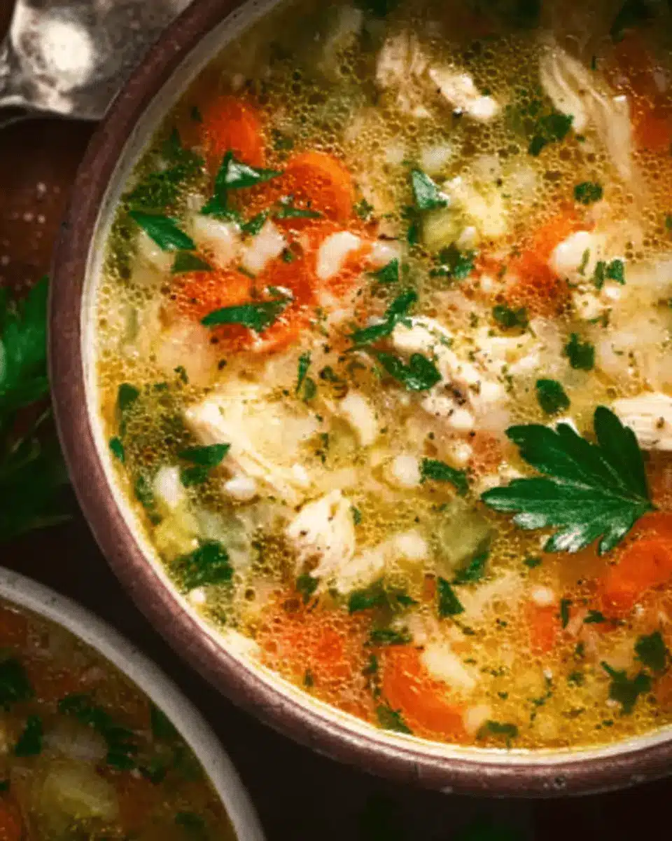 Chicken and Stars Soup - Mom Foodies