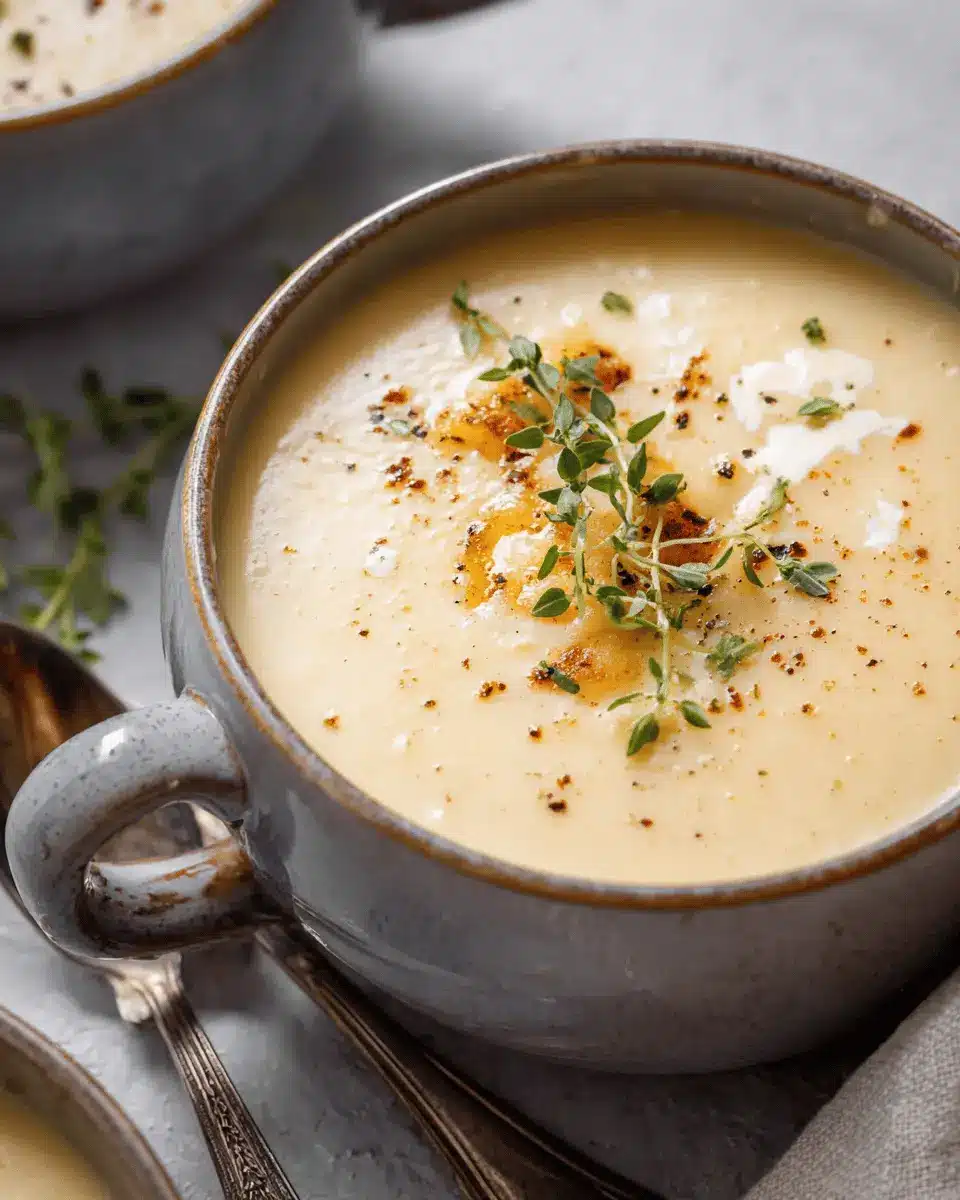 Easy Creamy Potato Soup Recipe - Mom Foodies
