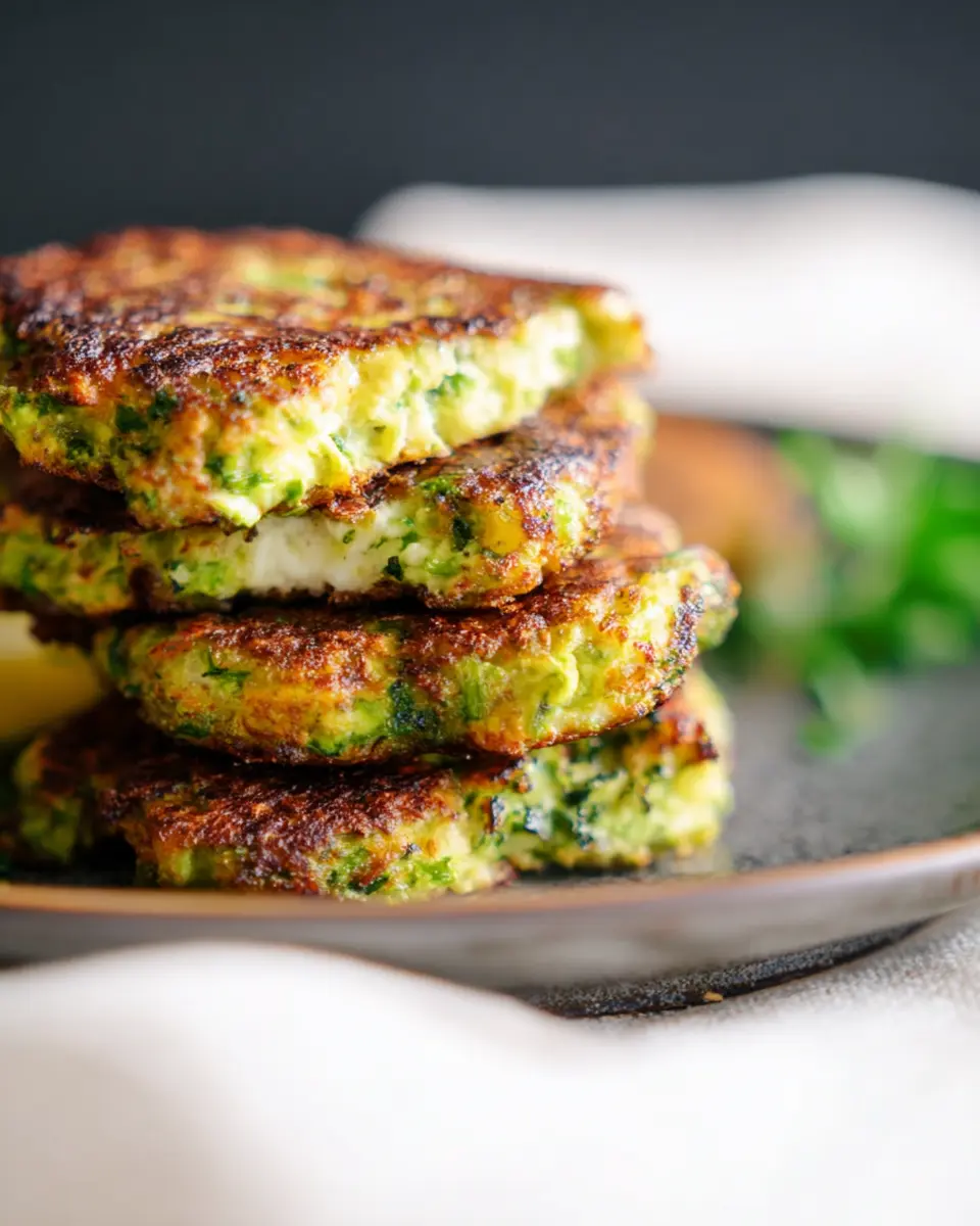 broccoli cheddar fritters